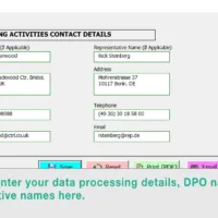 ROPA / PII Personal Data Records - Controller Template