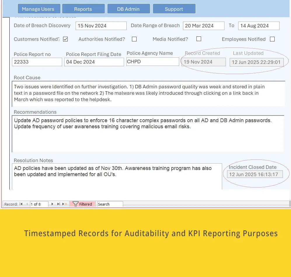 GDPR Personal Data Incident Management System - DPO Solutions - Palo Alto